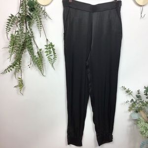 Zara Pants | High Waist Faux Leather Trousers | Poshmark